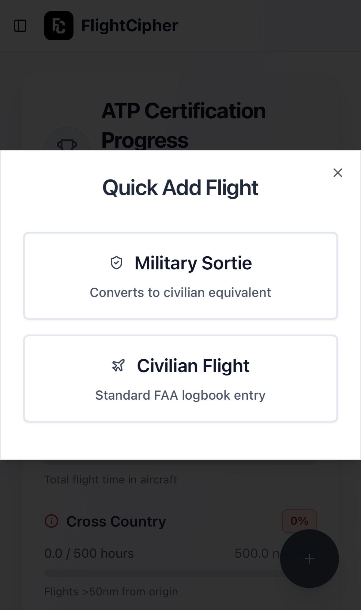 FlightCipher - AI-Powered Flight Log Conversion